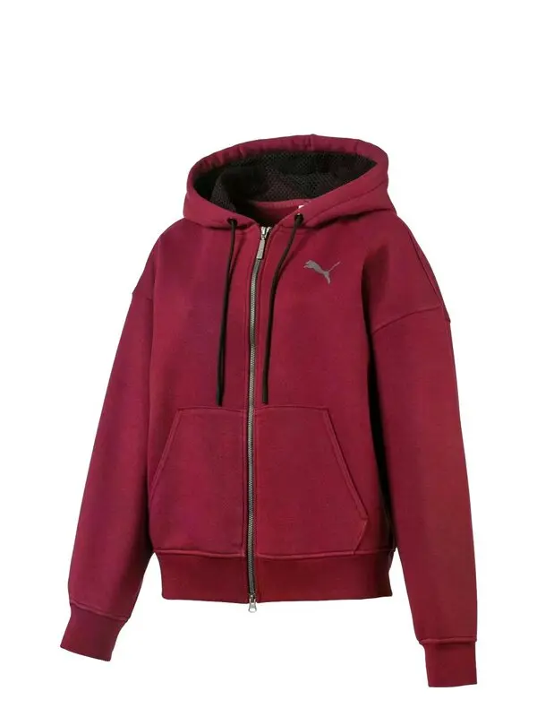 PUMA Full Zip Hoodie - Red