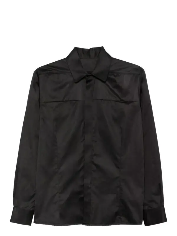 NOTRAINPROOF Cotton Shirt - Black
