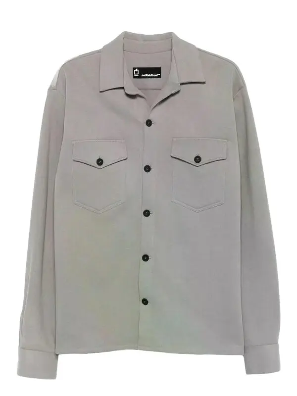 NOTRAINPROOF Flap-pocket Shirt - Grey