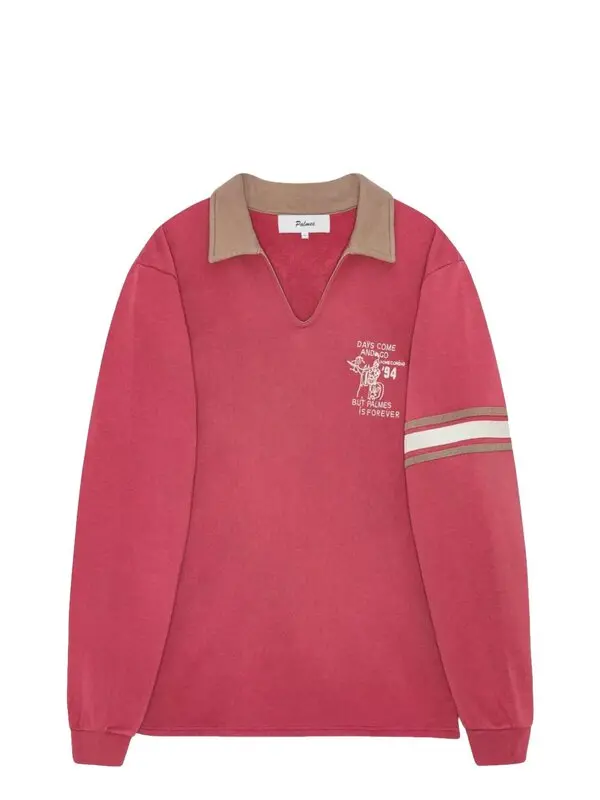 PALMES Forever Rugby Shirt - Red