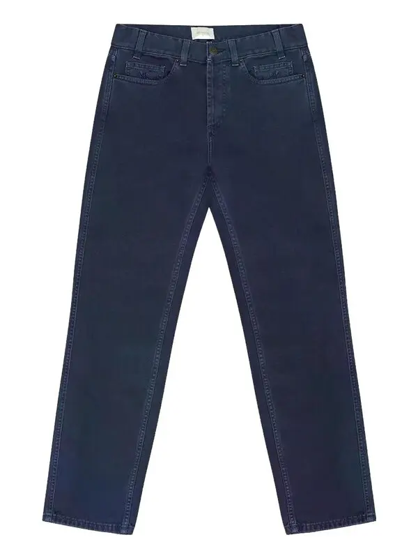 Aimé Leon Dore Garment-dyed Belt-loops Jeans - Blue