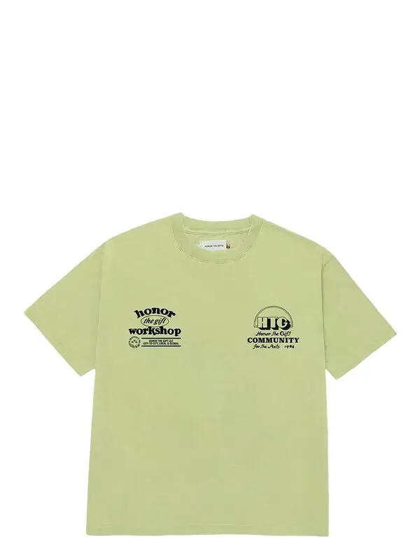 HONOR THE GIFT Workshop Short-sleeves T-shirt - Green