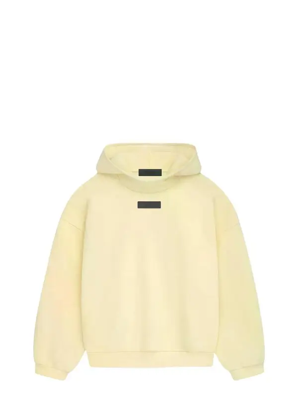 Fear Of God Logo Hoodie - Yellow