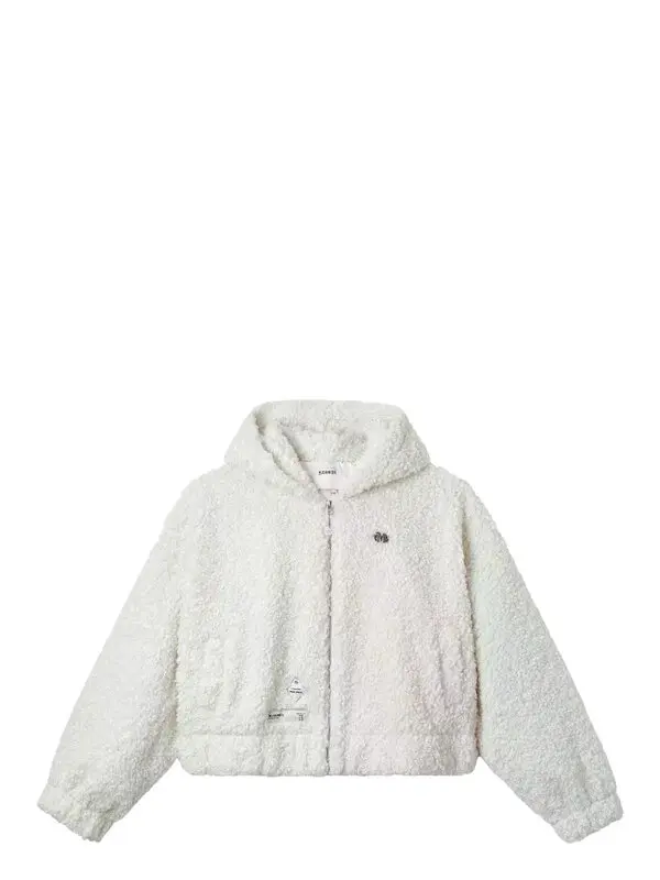MUSIUM DIV. Hooded Zip Jacket - White