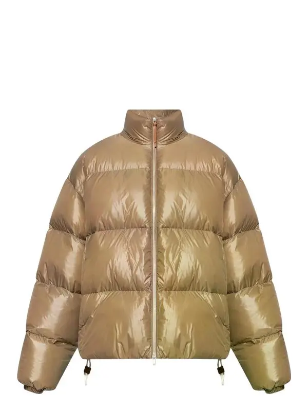 JIL SANDER Puffer Jacket - Brown