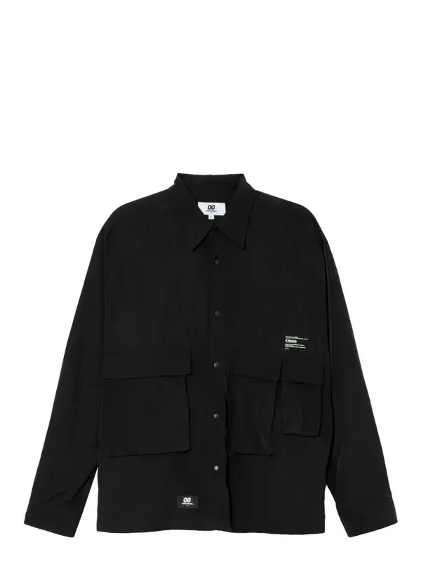 CHOCOOLATE Logo-print Shirt - Black