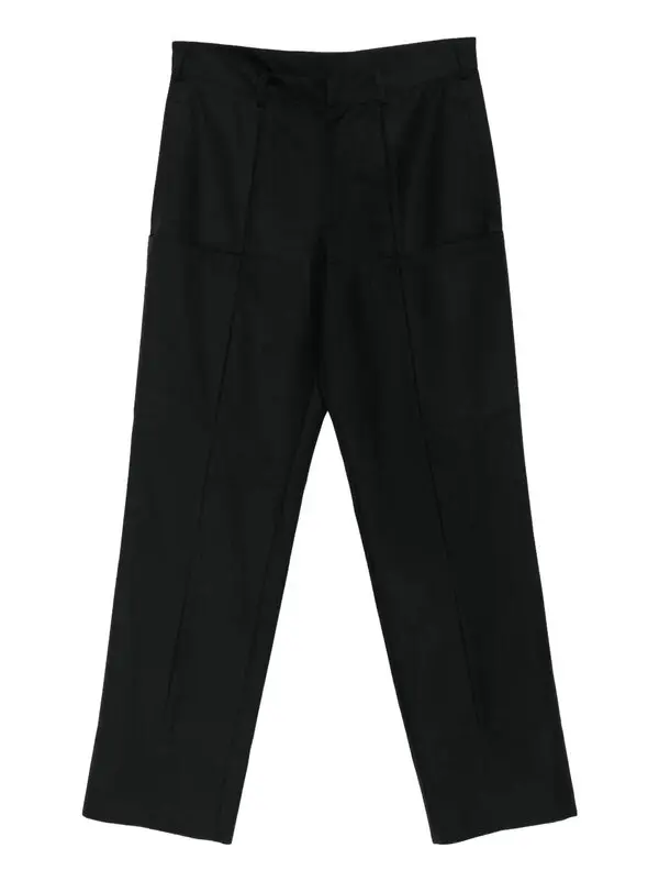 NOTRAINPROOF Pressed-crease Trousers - Black