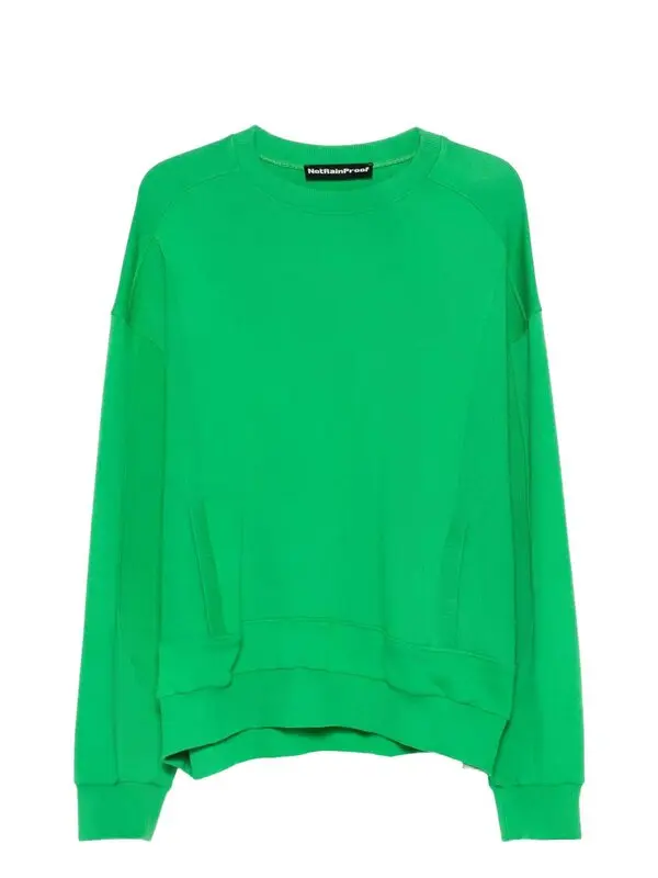 NOTRAINPROOF Drop-shoulder Sweatshirt - Green