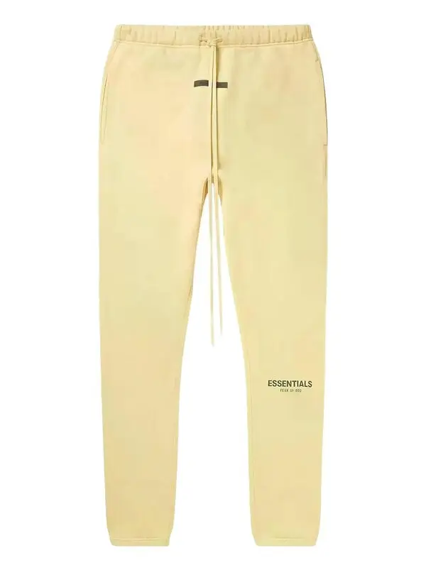 Fear Of God Elasticated-waistband Track-pants - Yellow