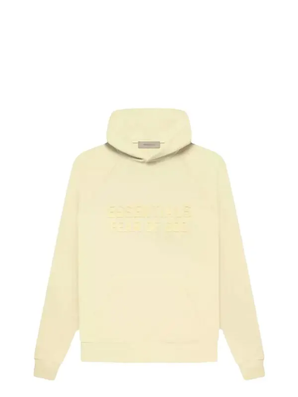 Fear Of God Logo Hoodie - Yellow