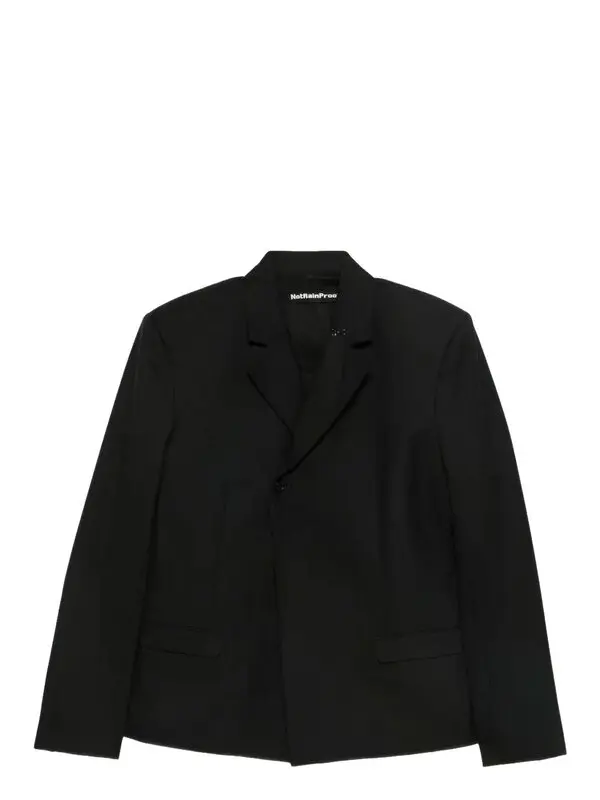 NOTRAINPROOF Single-breasted Blazer - Black