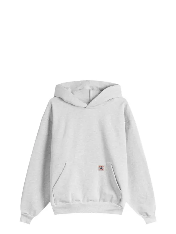 RANDY'S GARMENTS Randy’s Garments Heavyweight Logo Hoodie - Heather Grey