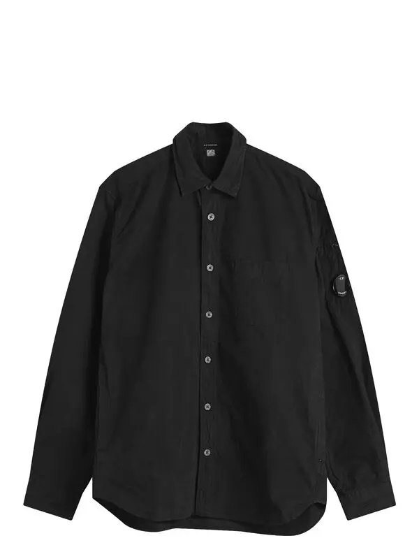 C.P. COMPANY Microreps Lens Shirt - Black