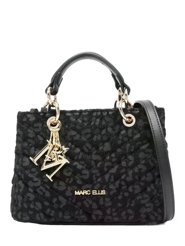 MARC ELLIS Quilted Shoulder Bag - Black