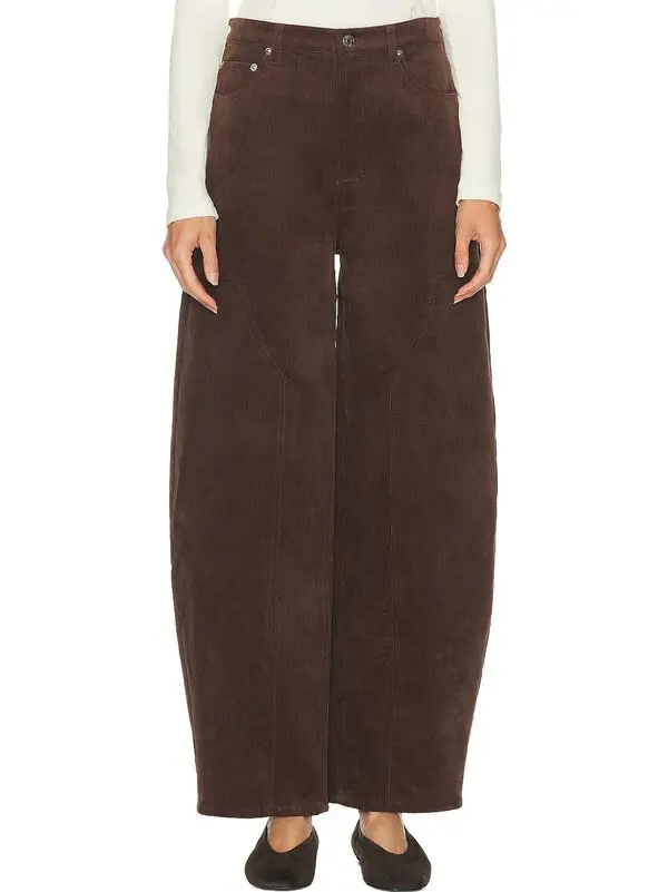 SEROYA Fabi Corduroy Pant - Slate Brown