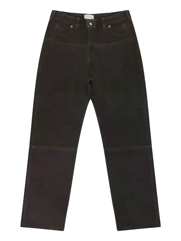 Aimé Leon Dore Suede Western Trousers - Brown