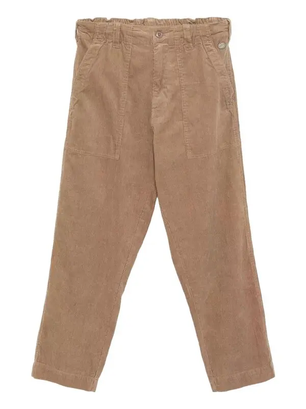 CHOCOOLATE Logo-patched Trousers - Brown
