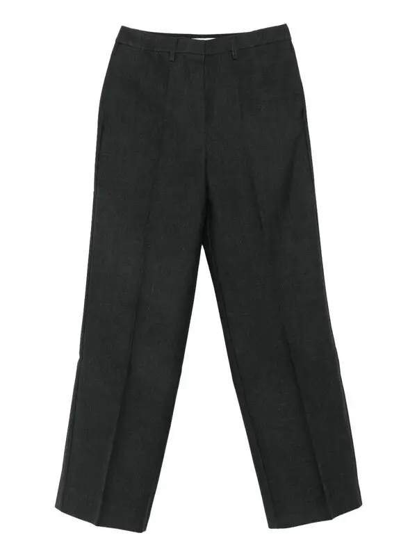 HERSKIND Pleated Trousers - Grey