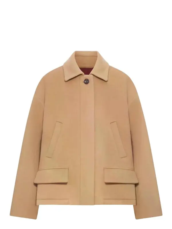 Gucci Patch-pocket Jacket - Brown