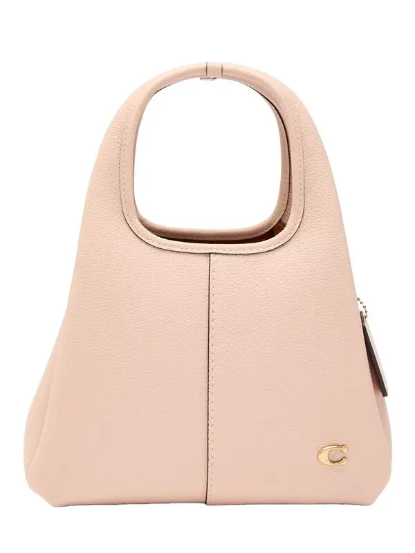 Coach Lana 23 Pebbled Leather Top Handle Bag - Cream