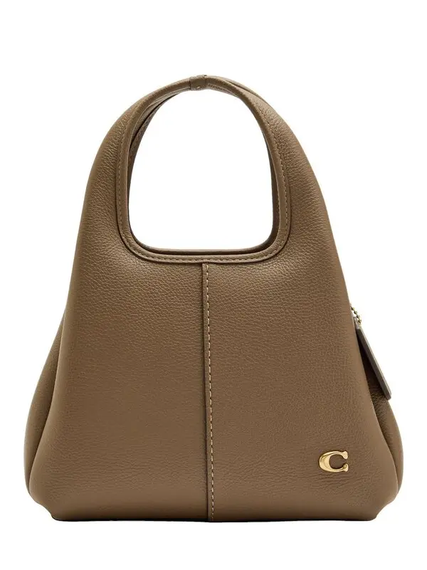 Coach Lana 23 Pebbled Leather Top Handle Satchel - Taupe