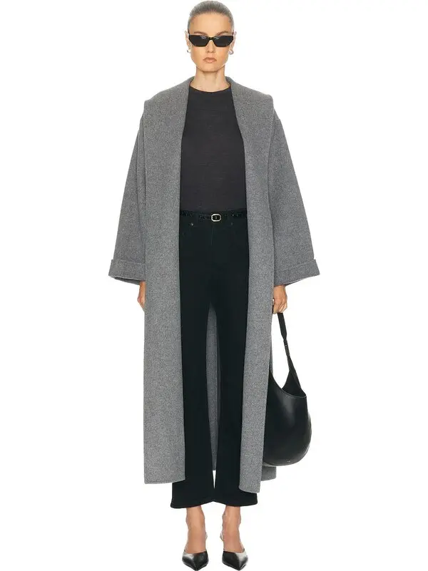 BY MALENE BIRGER Trullem Coat - Grey Melange