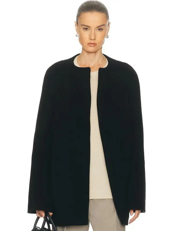 TOTEME Bell-sleeve Jacket - Black