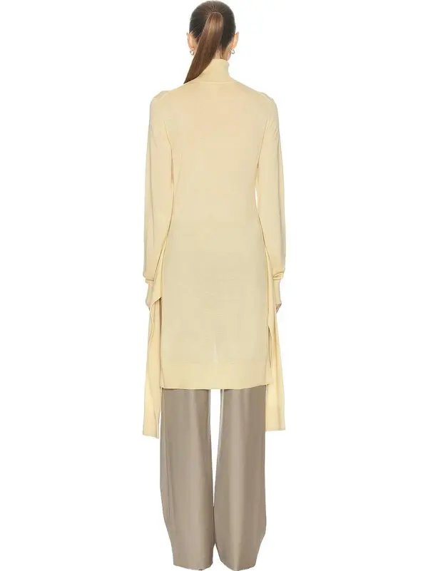 TOTEME Double-sleeve Turtleneck Sweater - Champagne