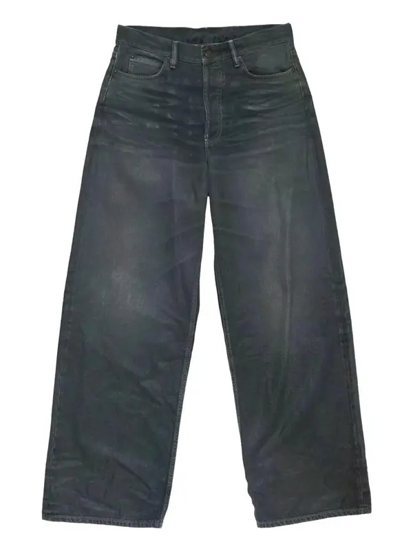 Acne Studios 1981 Logo-patch Jeans - Black