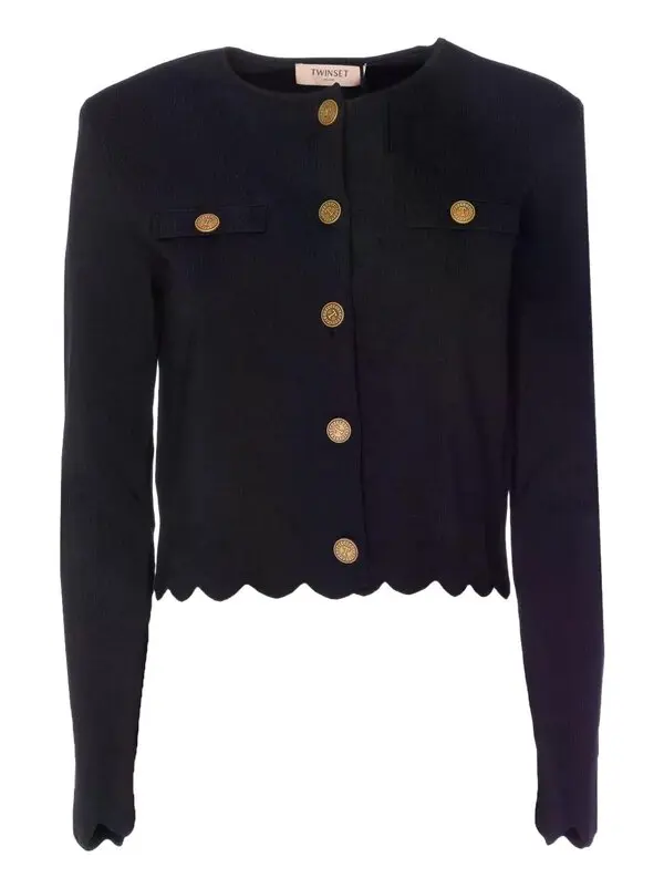 TWINSET Button-closure Cardigan - Black
