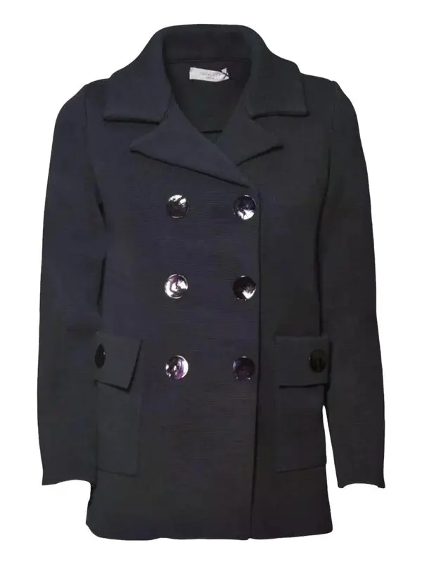 CHARLOTT Double-breasted Jacket - Blue