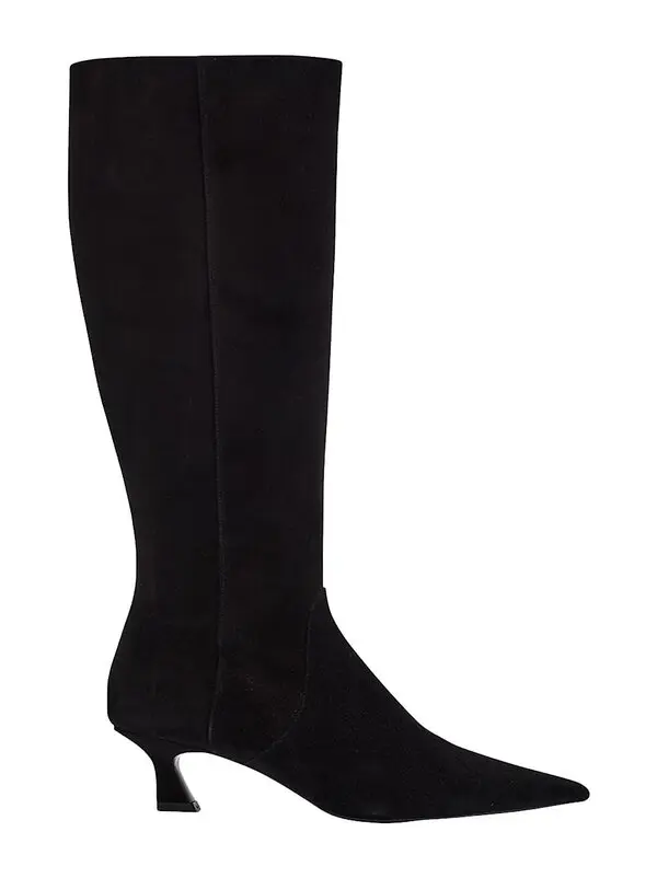 STUART WEITZMAN 50mm Vinnie Knee-high Suede Boots - Brown