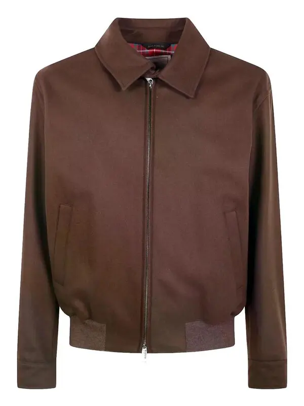 BARACUTA Melton G18 Jacket - Brown