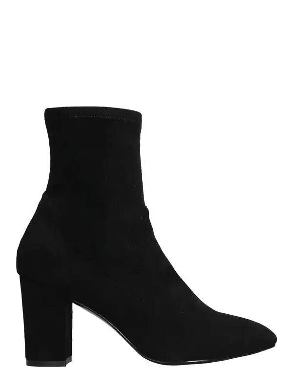 BIBI LOU Aster Block-heel Point-toe Boots - Black