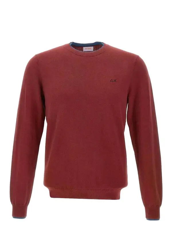 SUN 68 Crew-neck Sweater - Red