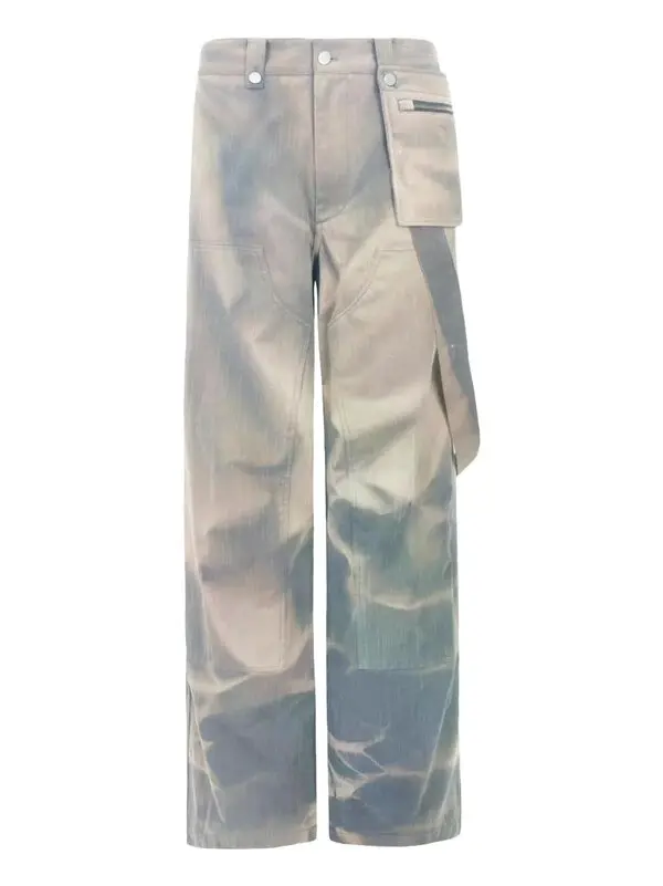 JIYONGKIM Pocket Detail Trousers - Grey