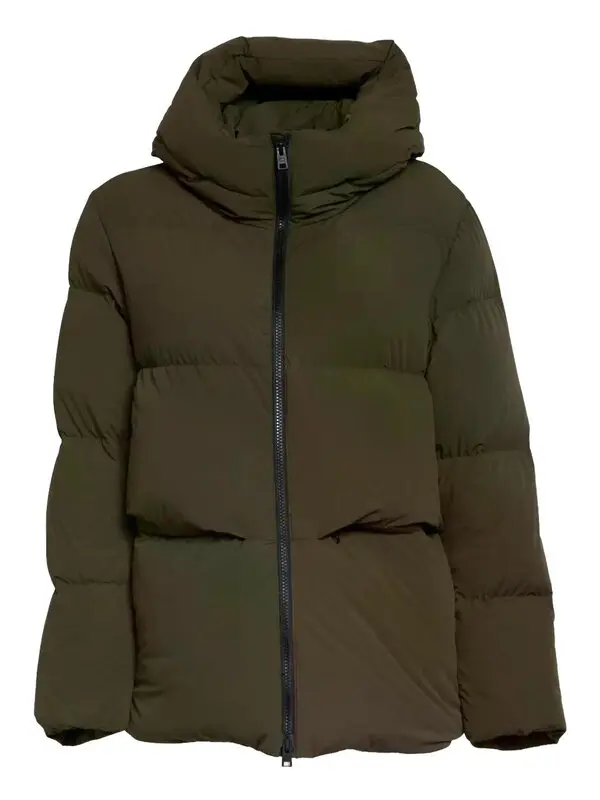 Woolrich Hooded Puffer Jacket - Green