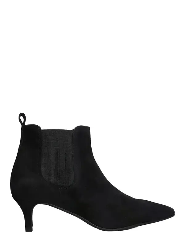 CARMENS 50mm Deva Beat Pointed-toe Heeled Ankle Boots - Black