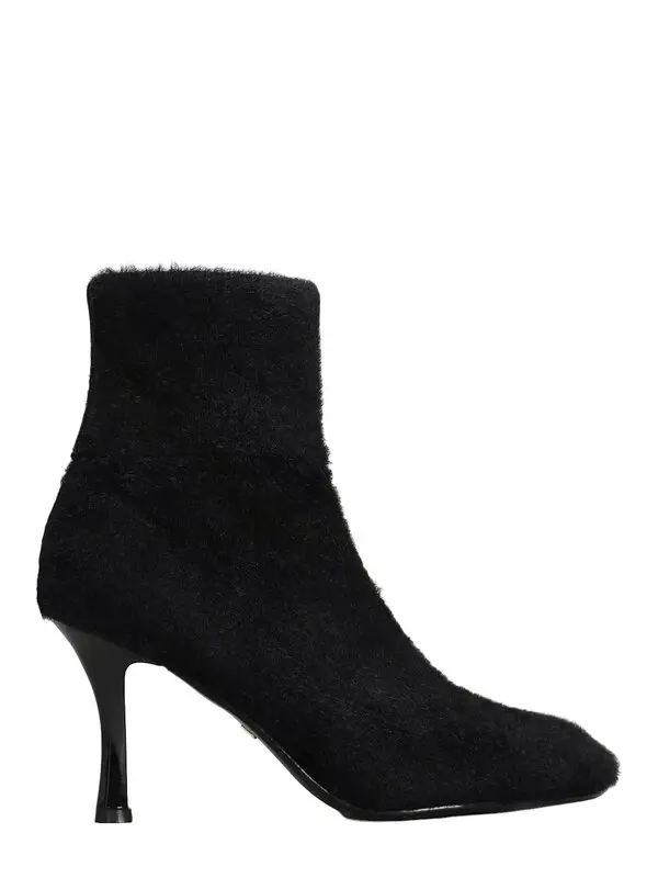 Lola Cruz Stiletto Heel Boots - Black