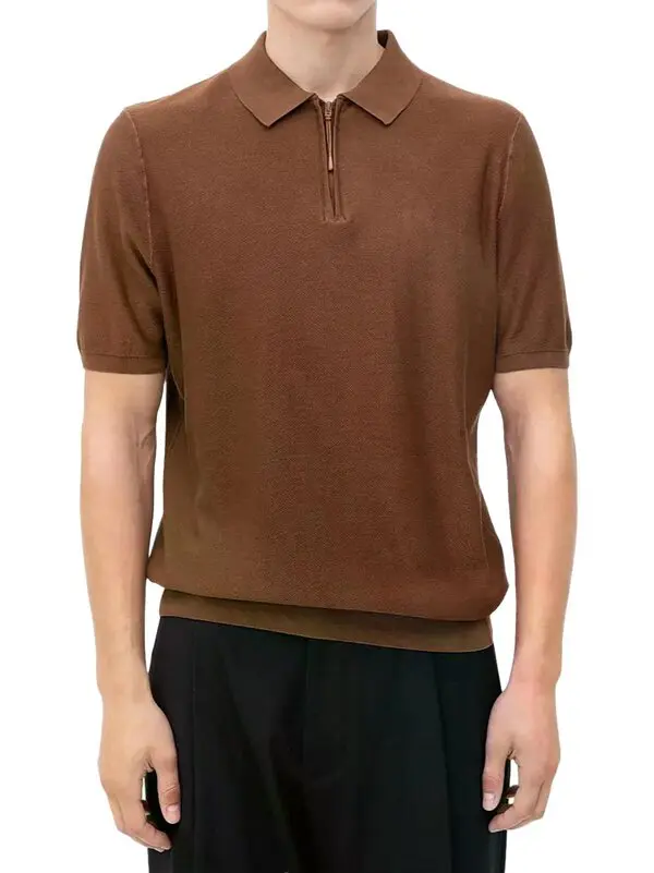 BOSS Short-sleeves Polo Shirt - Brown