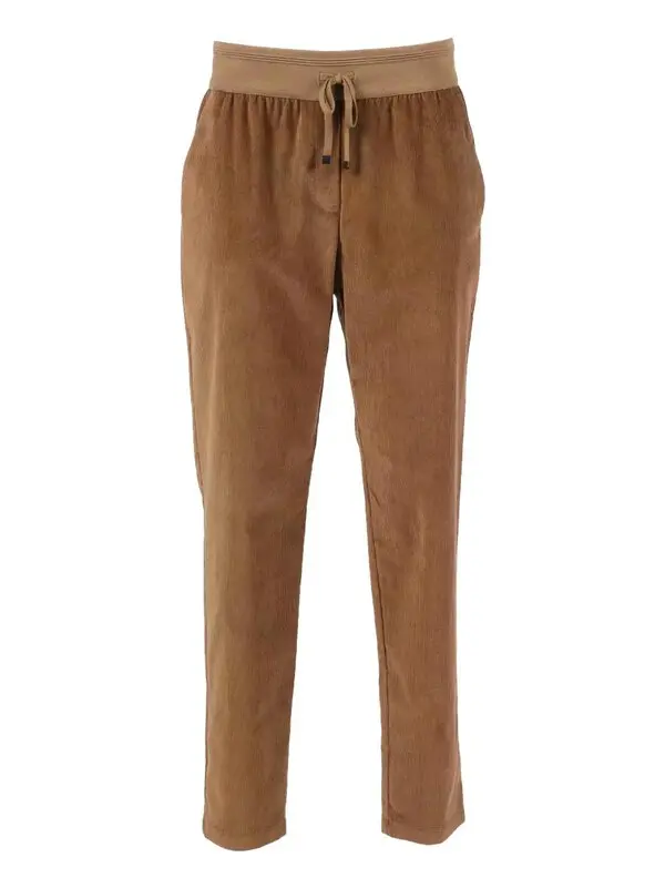 Lorena Antoniazzi Corduroy Trousers - Brown