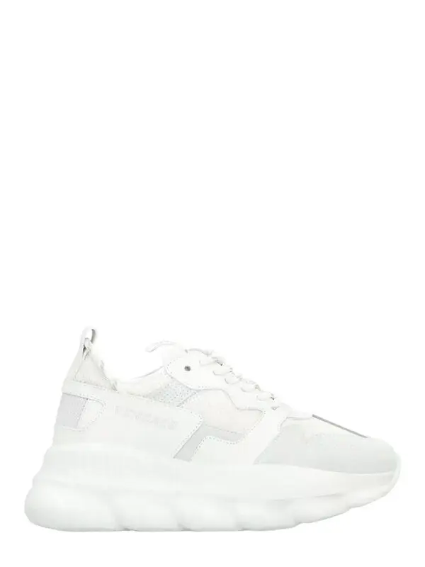 Versace Chain Reaction Sneakers - White