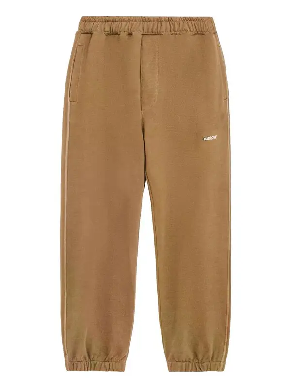 BARROW Logo-detail Track Pants - Brown