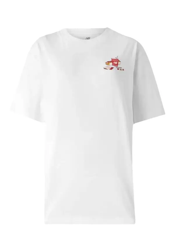 NEW BALANCE Spectator T-shirt - White