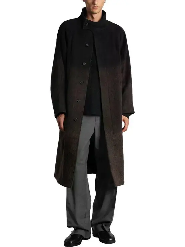 _J.L - A.L_ Buttoned Coat - Brown