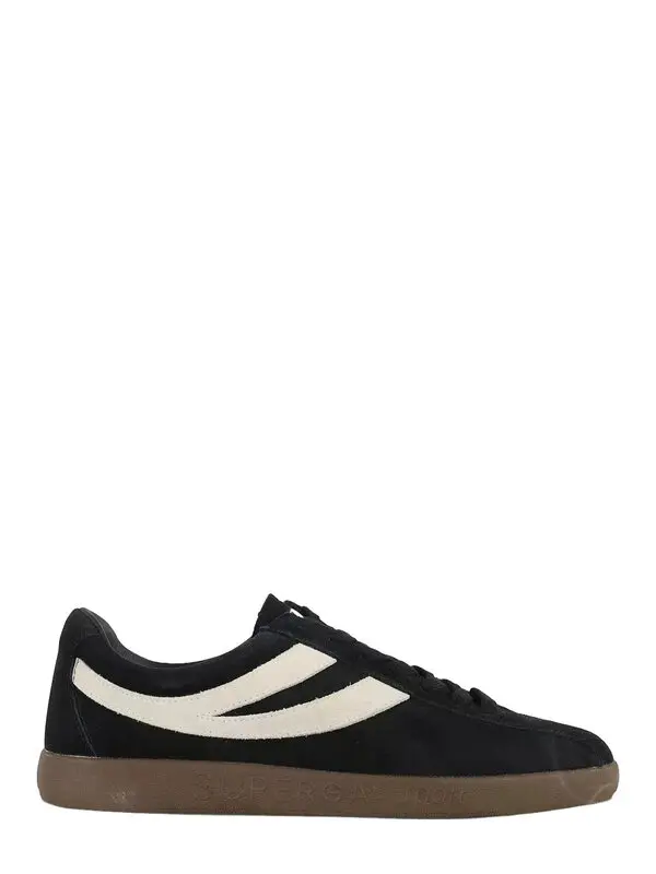 Superga Stripe Trainers - Black
