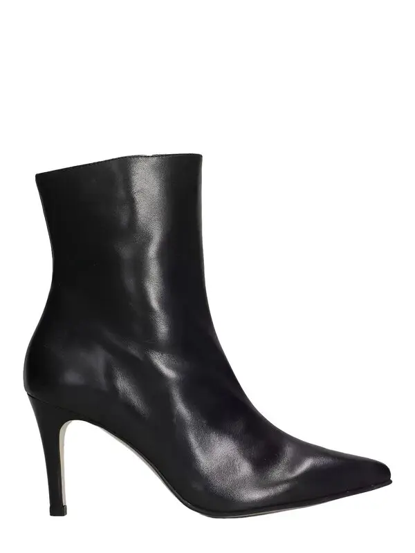 PEDRO MIRALLES 90mm Graus Pointed-toe Zip Boots - Black