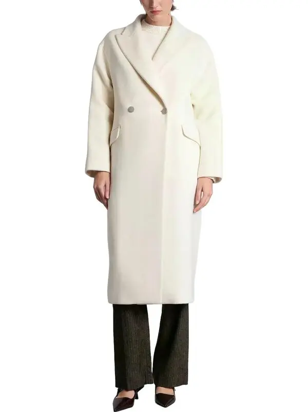 Tagliatore Double-breasted Coat - Neutrals