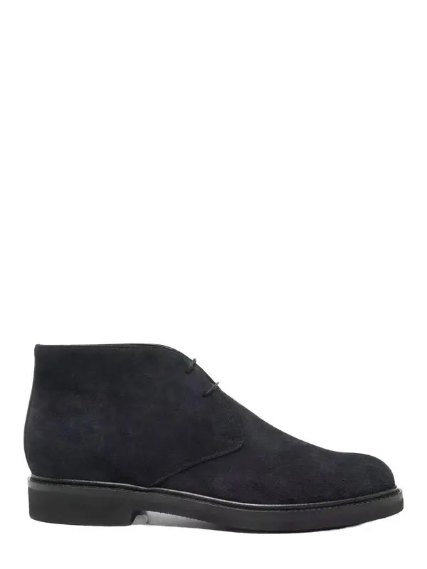 ORTIGNI Lace-up Desert Boots - Blue