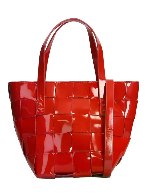 Dragon Diffusion Mini Japan Woven Shoulder Bag - Red